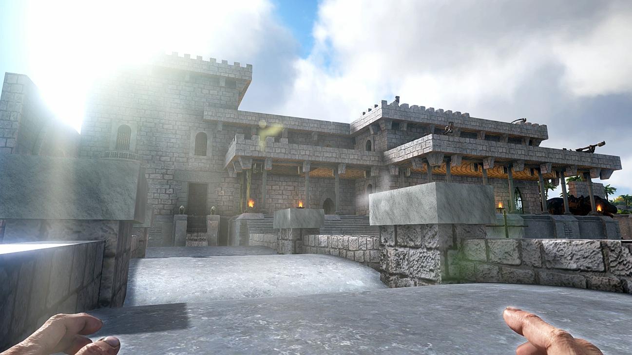 Castle Exterior (Advanced Architecture Mod) - Community Albums - ARK ...