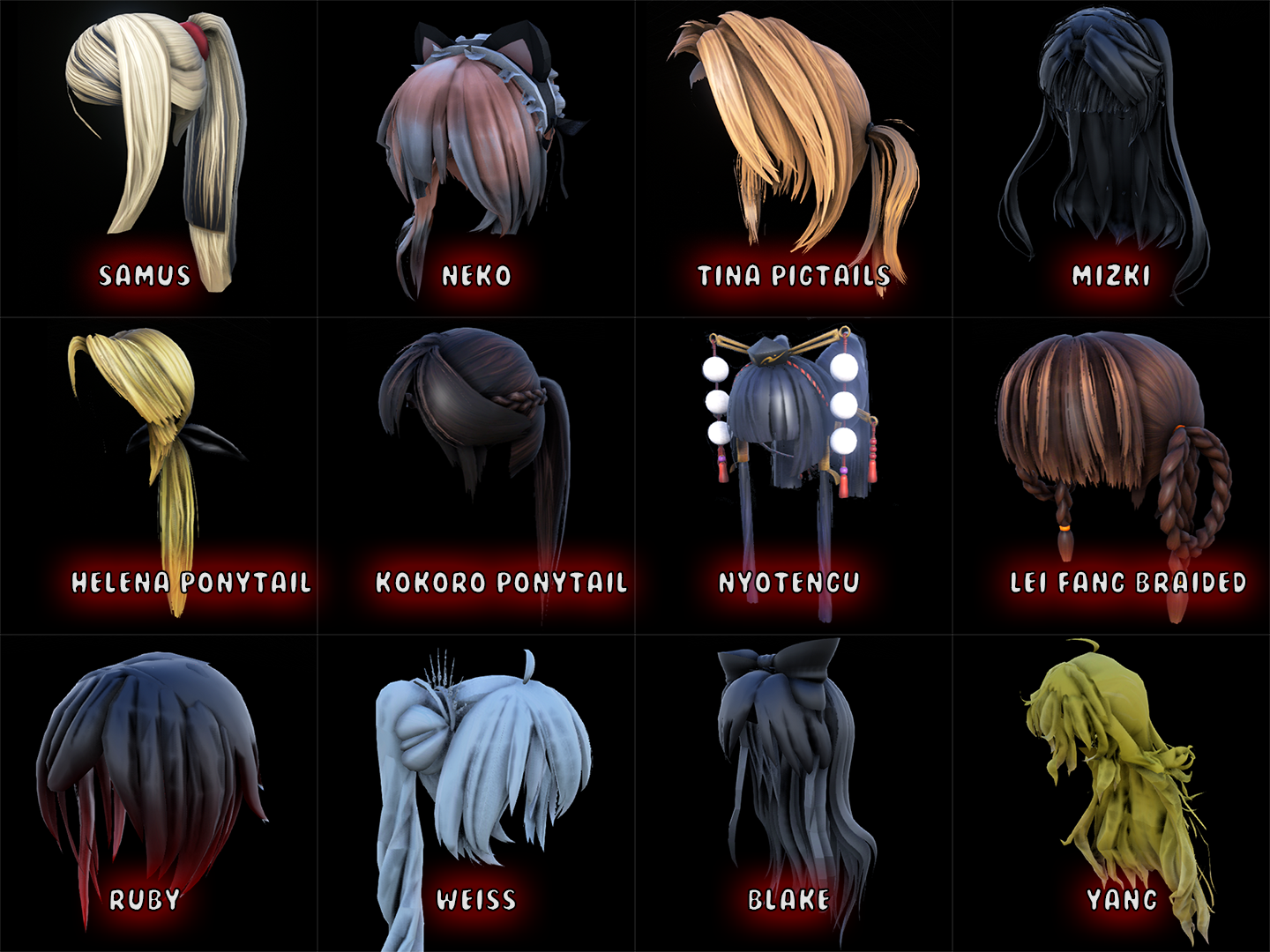 Cute Hair Mod (Great for Role Play Servers!) - General Discussion - ARK ...