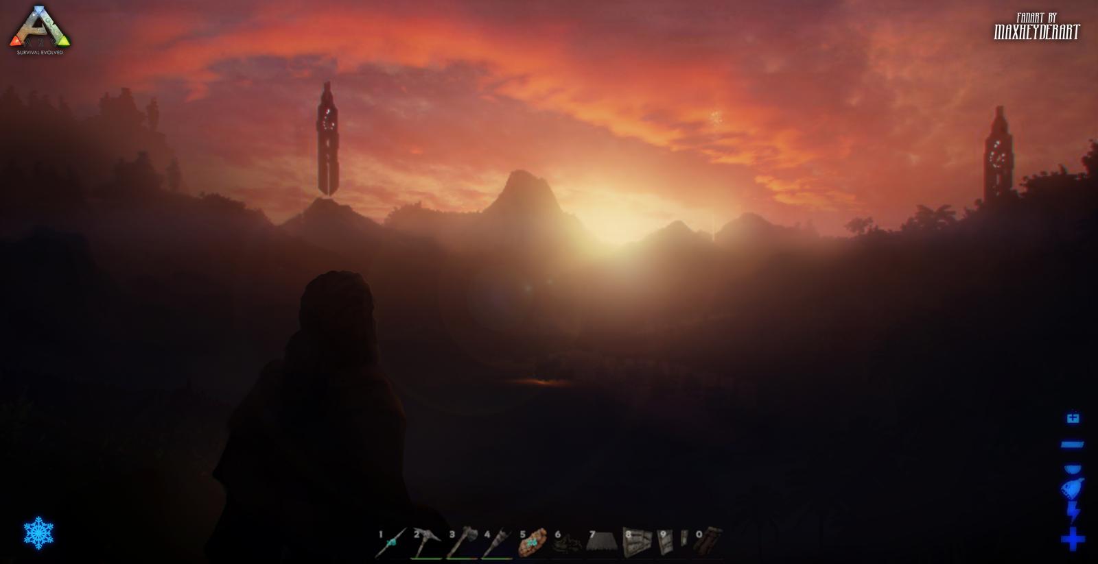 Dawn Landscape - Featured Fanart - ARK - Official Community Forums