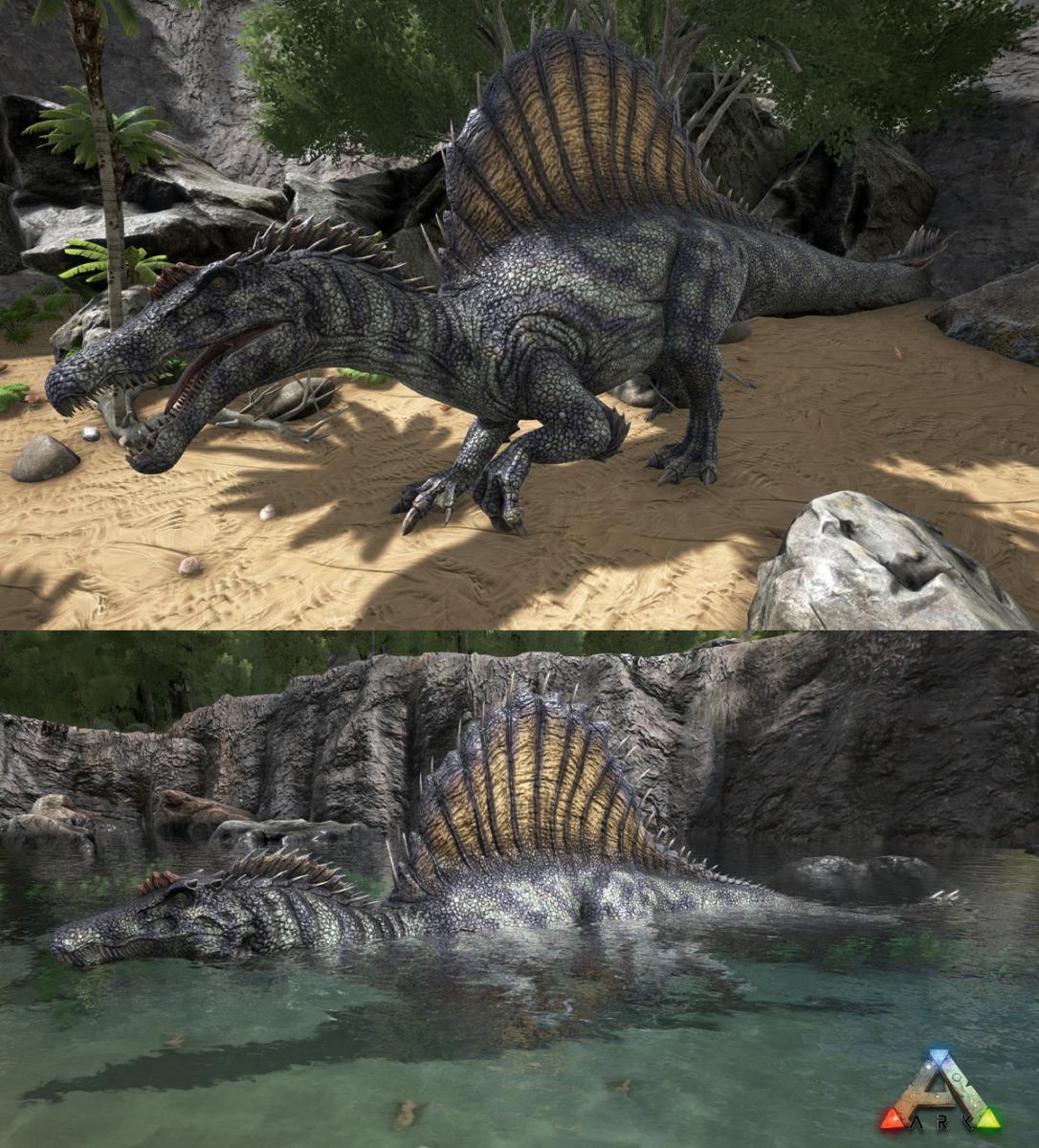 Spinosaurus Skin - Swamplord by Levia Draconia - Featured Fanart - ARK ...