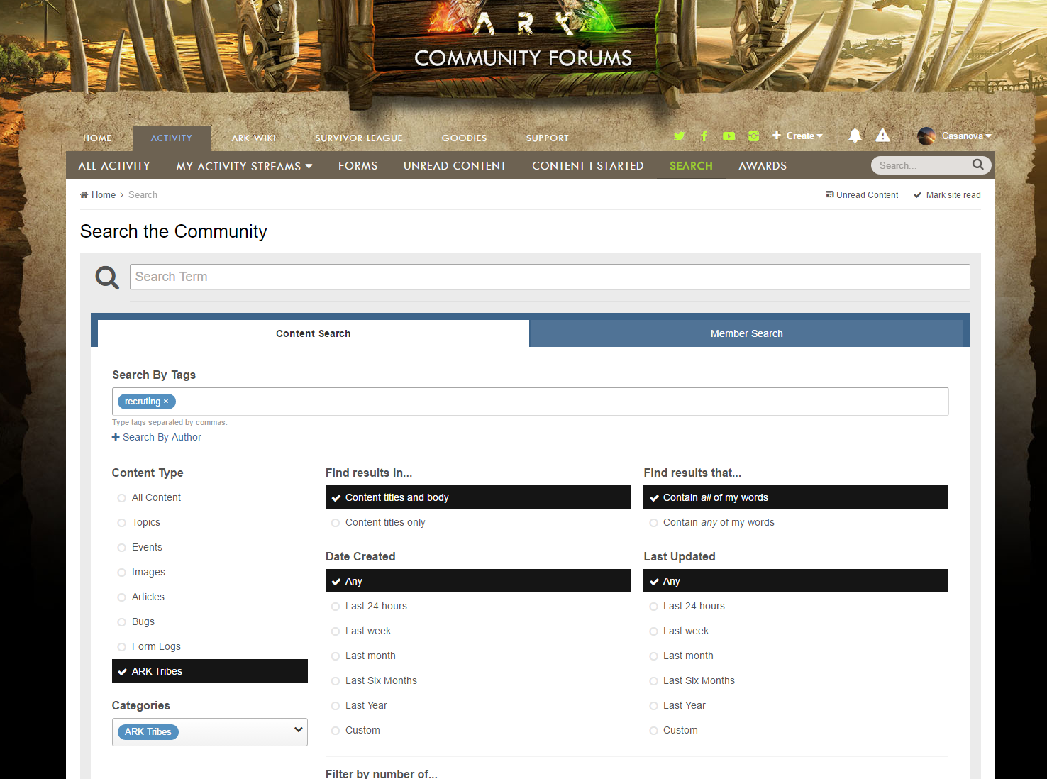 Question about tribe recruitment - General Discussion - ARK - Official ...