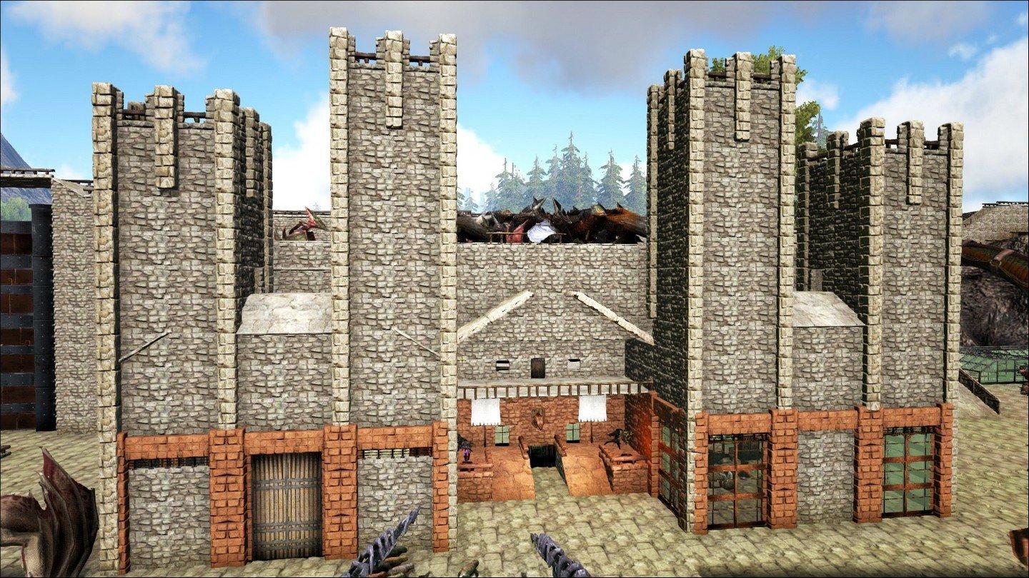 Main building. Towers - Community Albums - ARK - Official Community Forums