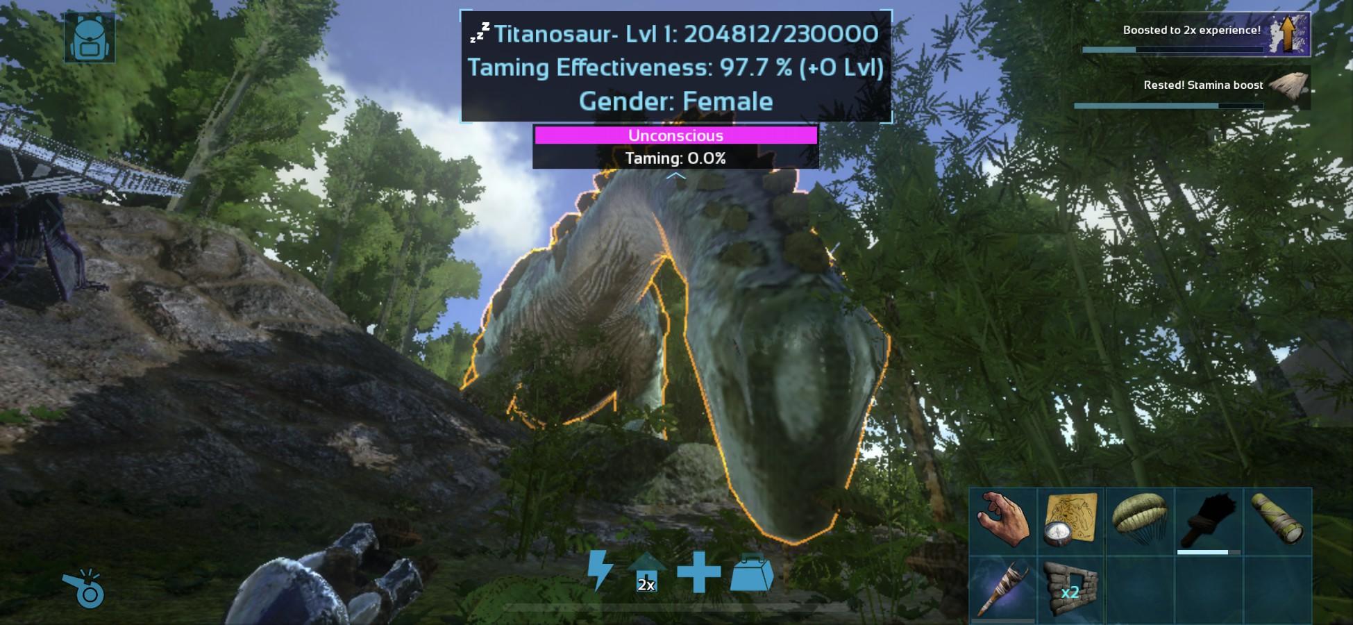 titanosaur taming without saddle - General - ARK - Official Community ...