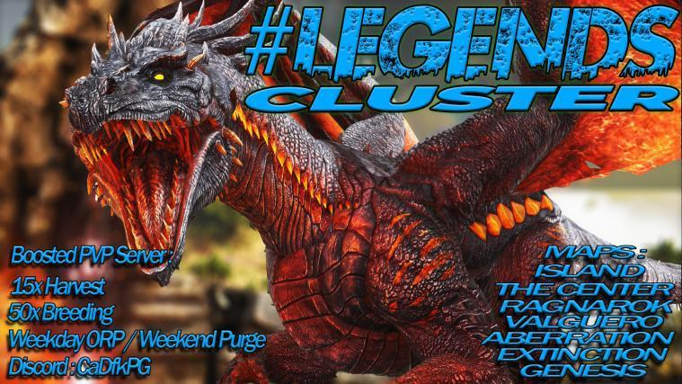 (PS4) #LegendsCluster (15x) (WeekendPurge) - Server Advertisements ...