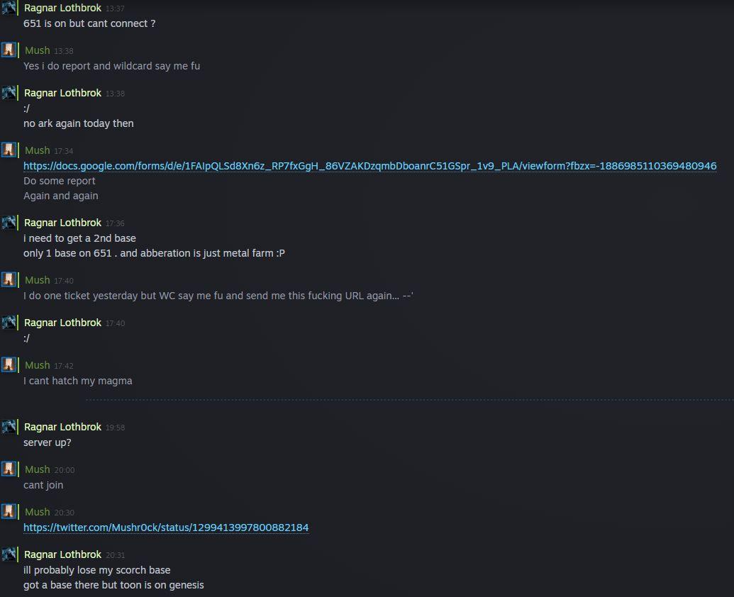 Ongoing Server Instability & Crashes - 页数 100 - General Discussion ...
