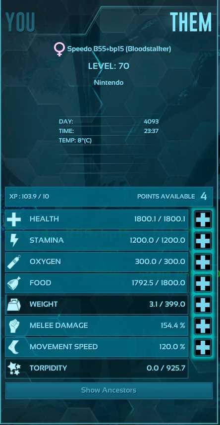 How many Blood Packs for Bloodstalker lv 150 now ? - General - ARK ...