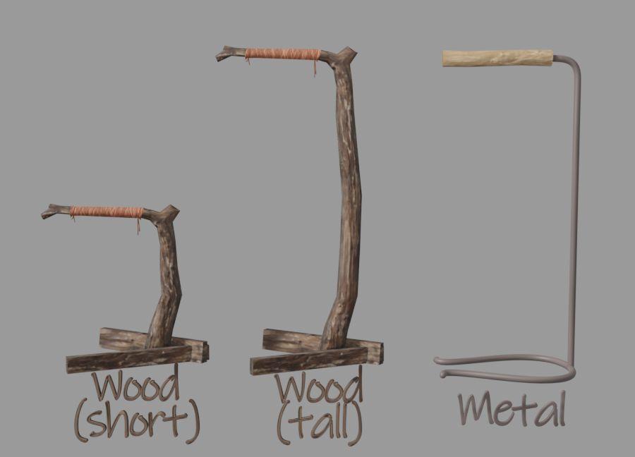 Standing perch for shoulder-mounted pets - Game Suggestions Archive ...