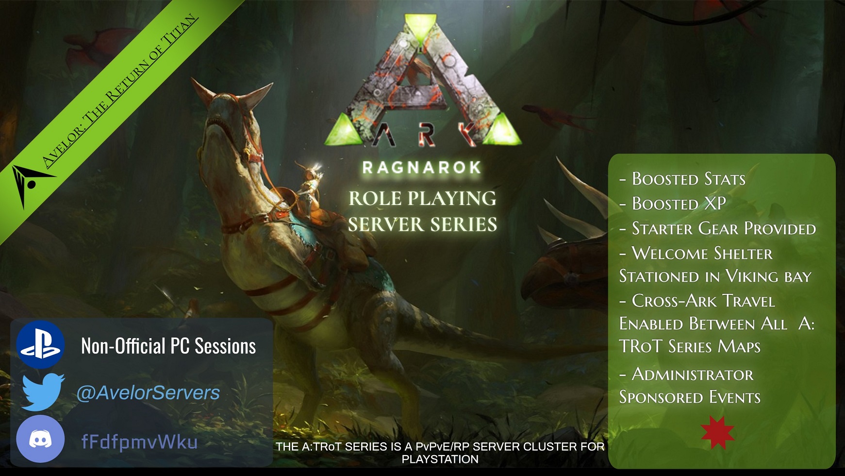 Avelor: The Return of Titan - Ragnarok - Server Advertisements - ARK ...