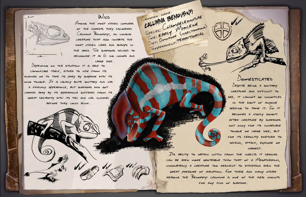 Calumma Benovskyi "the power of the tongue" - Creature submission ...