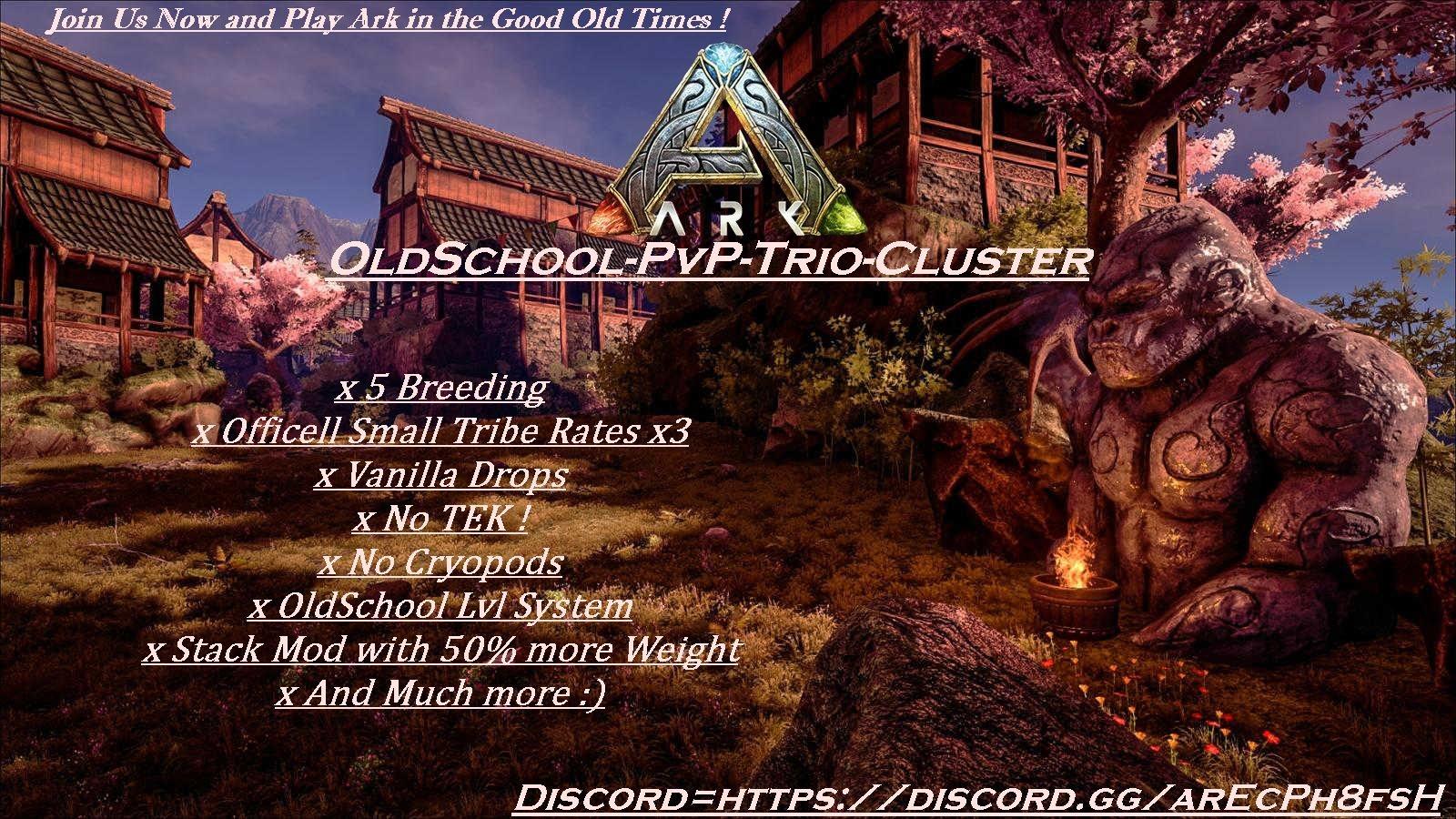 *-ARK-OldSchool-NoTeK-SmallTribes-x3-Trio-* - Server Advertisements ...