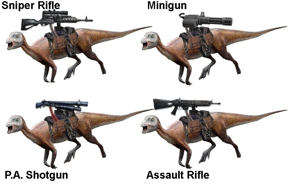 Dinosaurs With Guns
