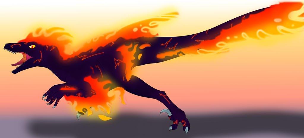 Pyroraptor Arderenyx- The Ark's Arsonist - Creature submission archive ...