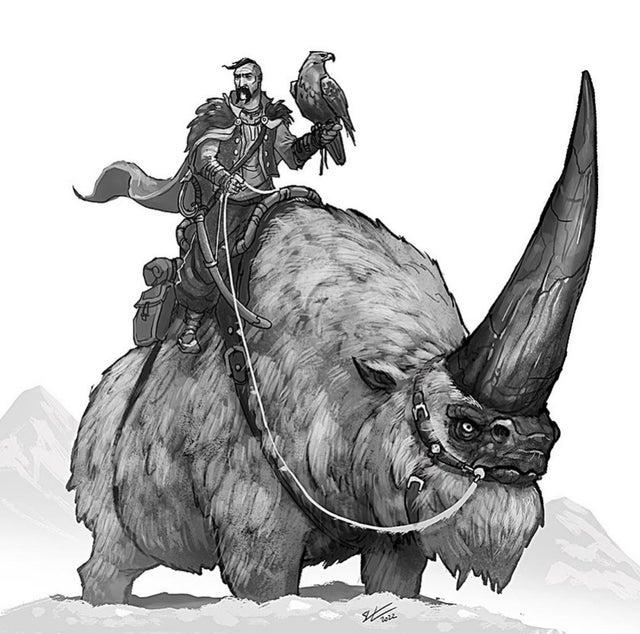 Elasmotherium (SIBERIAN UNICORN) - Creature submission archive - ARK ...