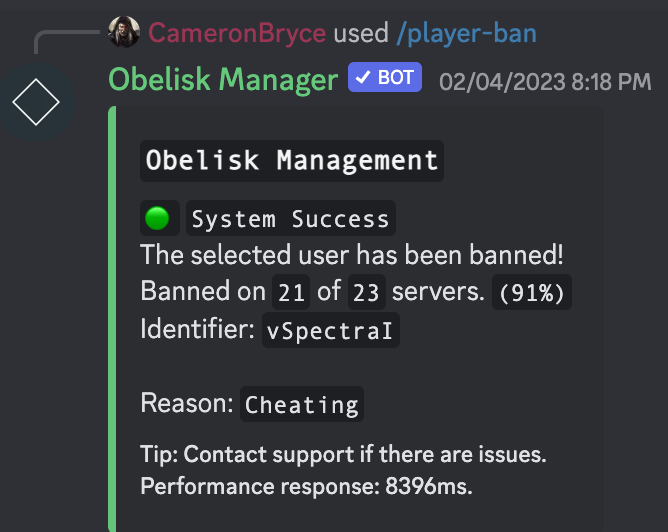 Obelisk | Discord Bot | Manage Your Server With Ease! - PC Server ...