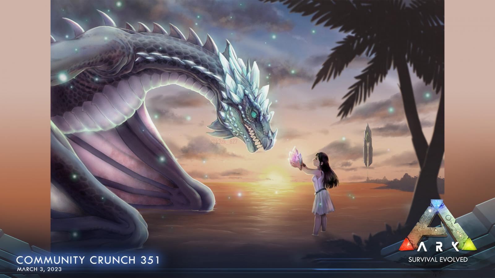 I like scenes where humans and big creatures communicate with each ...