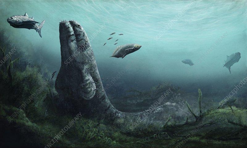 Rhizodus - Monstrous fish of the shores - Creature submission archive ...