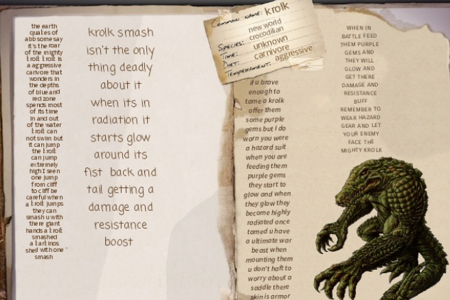 Krolk radiation beast - Creature submission archive - ARK - Official ...
