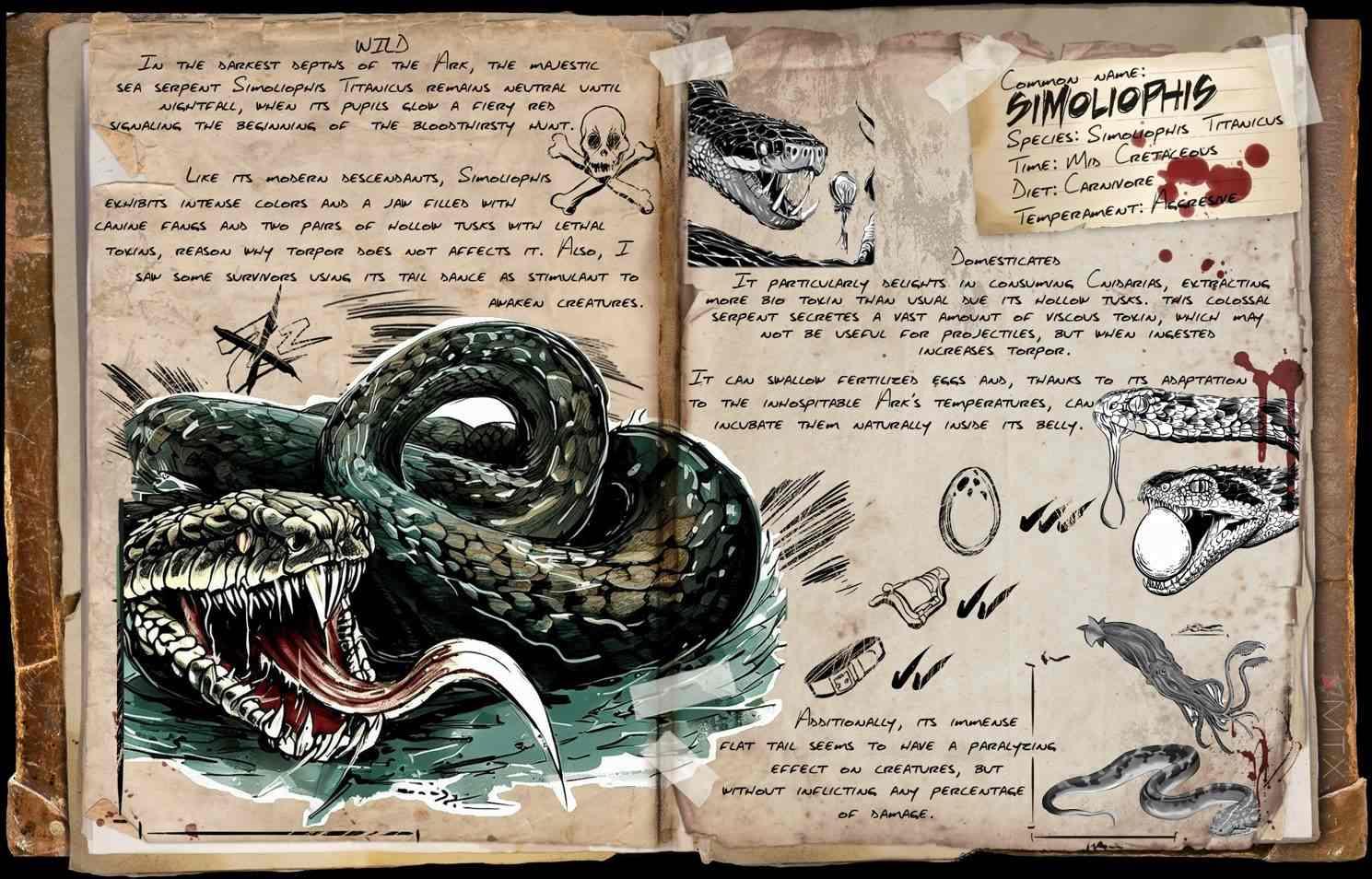 Simoliophis Titanicus - The Cursed Serpent - Creature submission ...