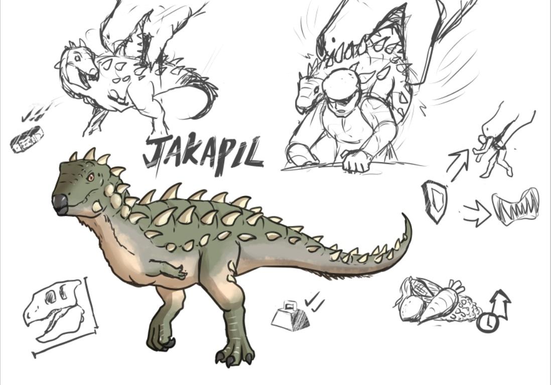 Jakapil: an anti-pinned down vest - Creature submission archive - ARK ...