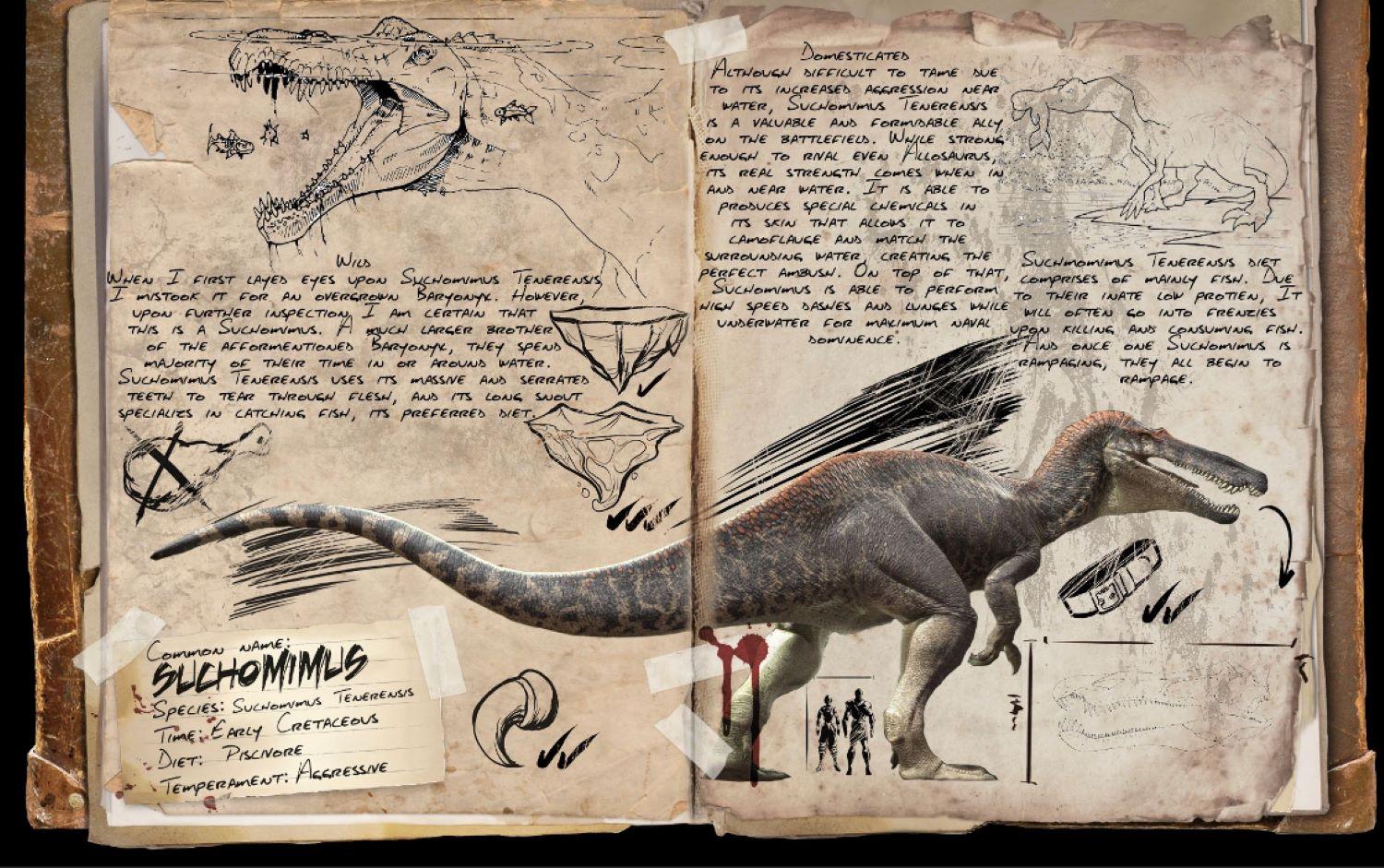 Introducing Suchomimus! – Arks ultimate land-sea hybrid! - Creature ...
