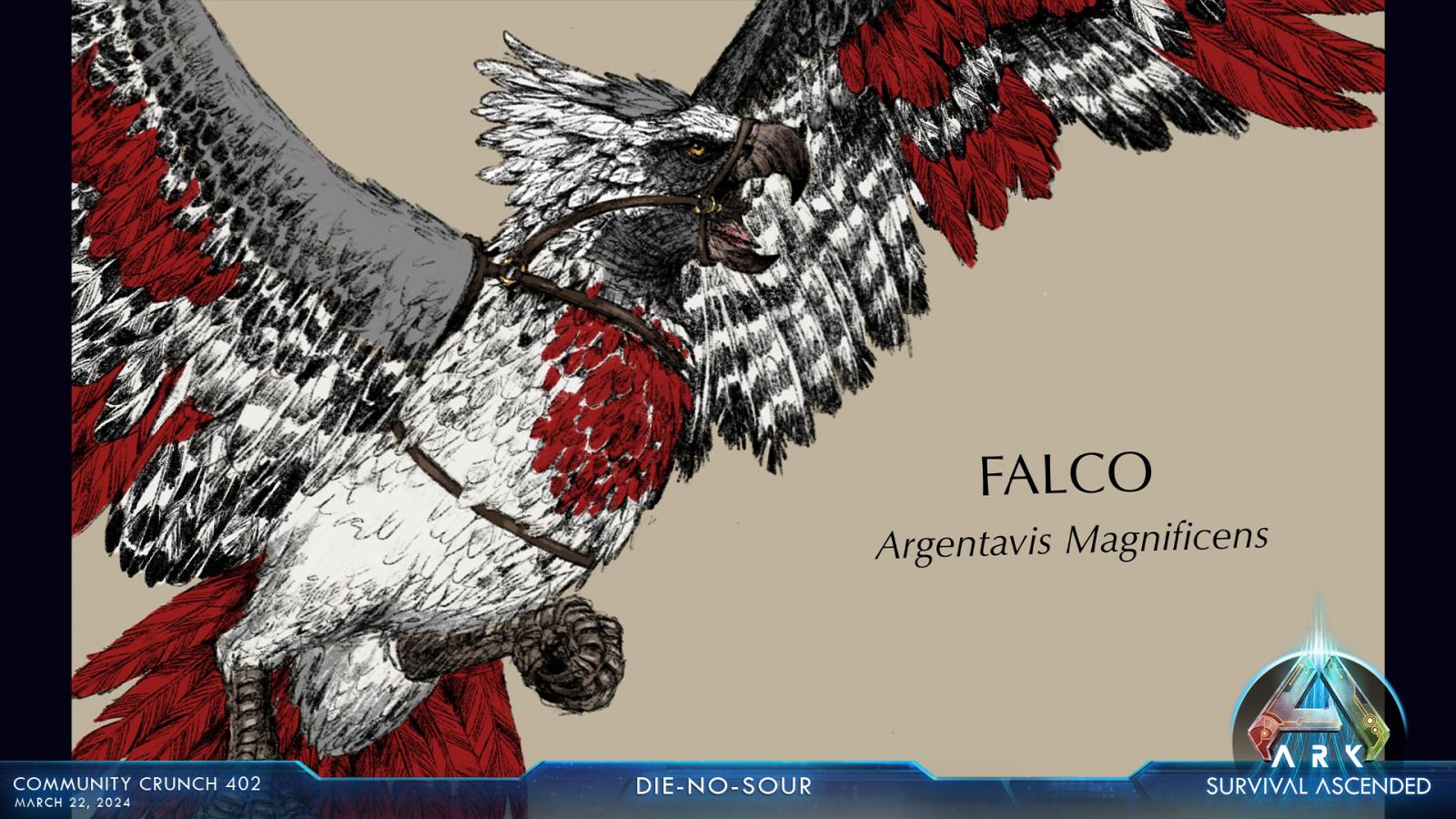 My Argentavis, Falco - Community Corner - ARK - Official Community Forums
