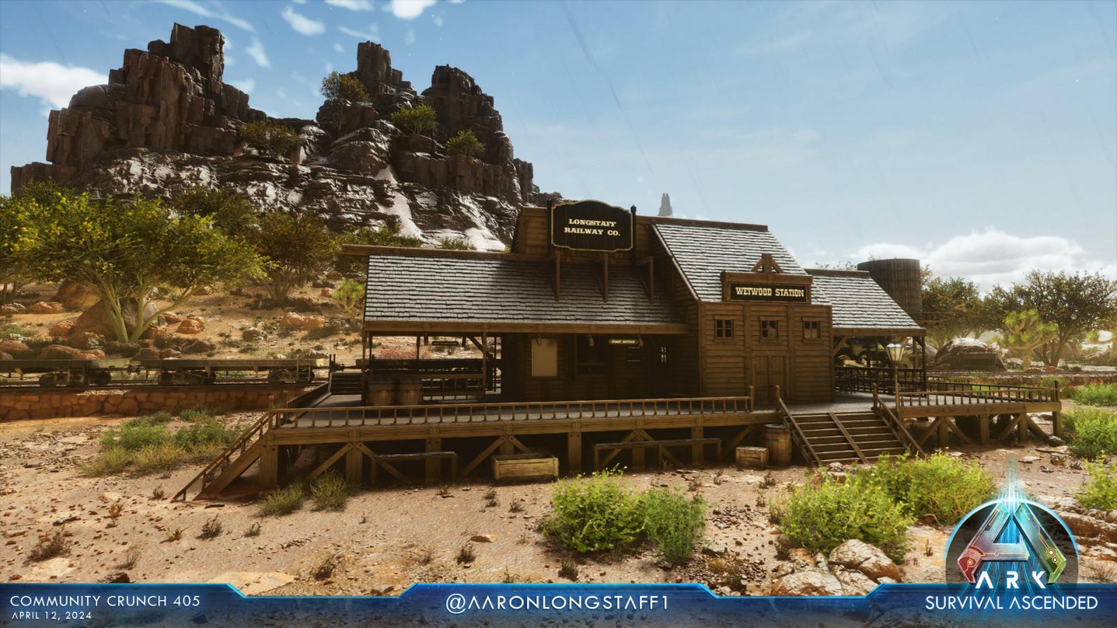 Wetwood Town now has it's very own Train Station Yeehaw!! - Community ...