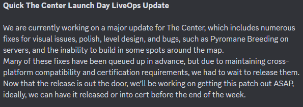 Poor planning on rollout of new DLC (The Center) - General - ARK ...