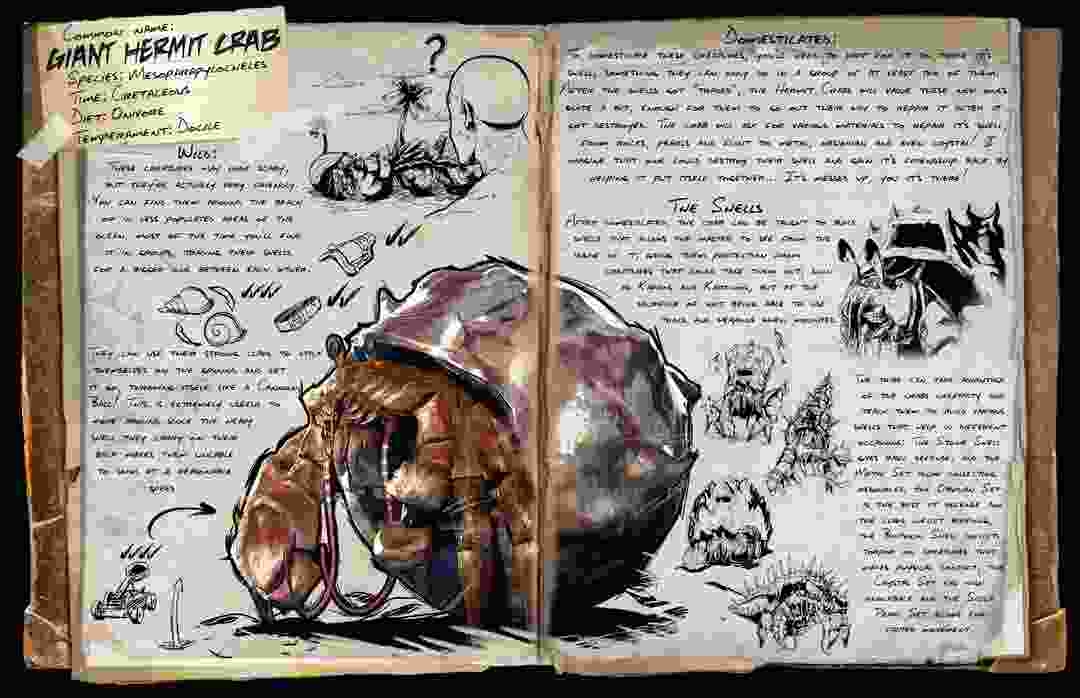 Mesoparapylocheles - The Giant Hermit Crab - Creature submission ...