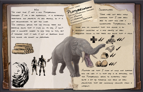 Platybelodon | The Artillery Mastodon - Creature submission archive ...