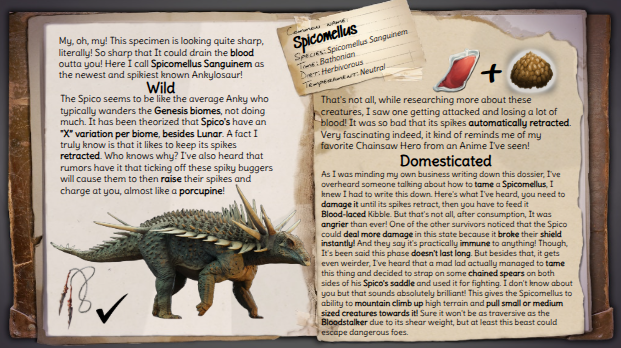 Spicomellus Sanguinem - The Traversal Brute - Creature submission ...