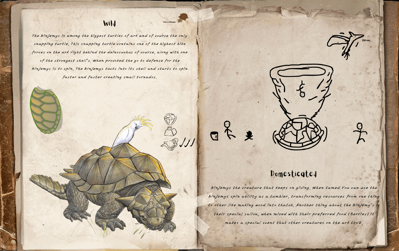 Ninjemys: The tornado turtle of the bog - Creature submission archive ...